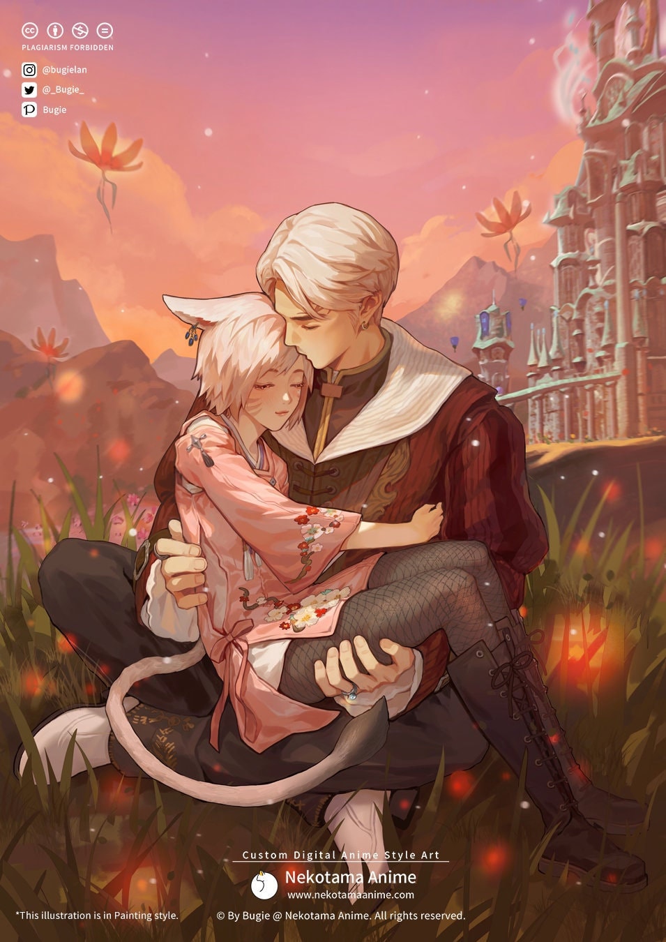 Pro Anime Style Digital Commission/profile - Etsy