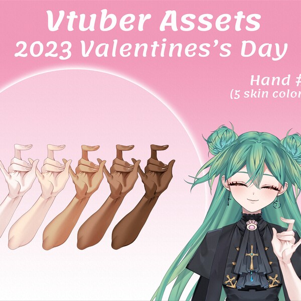 Vtuber Asset Valentine - Etsy