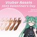 Hand 1 Hand Gestures Vtuber Assets Set L2D Hand Asset - Etsy