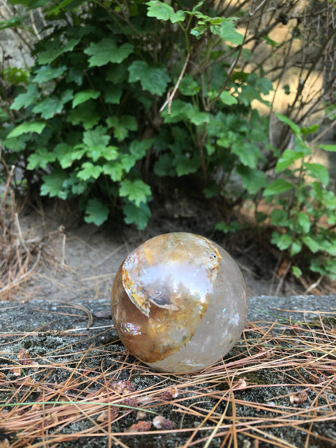 Brilliant Golden Healer Sphere, Golden Healer Quartz With Amazing ...