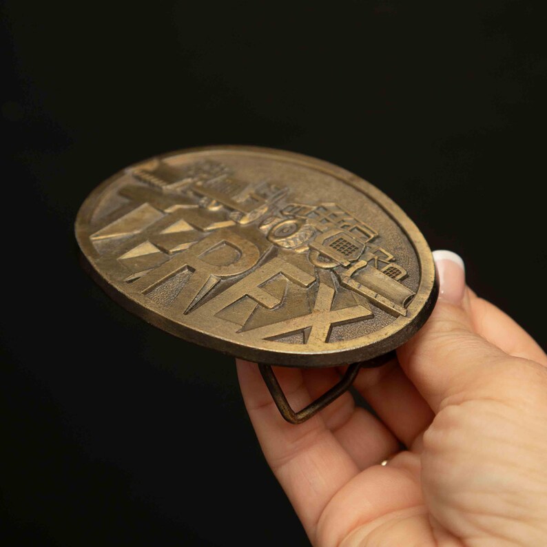 Vintage Terex Heavy Machinery Bulldozer & Dump Truck Belt Buckle - Etsy