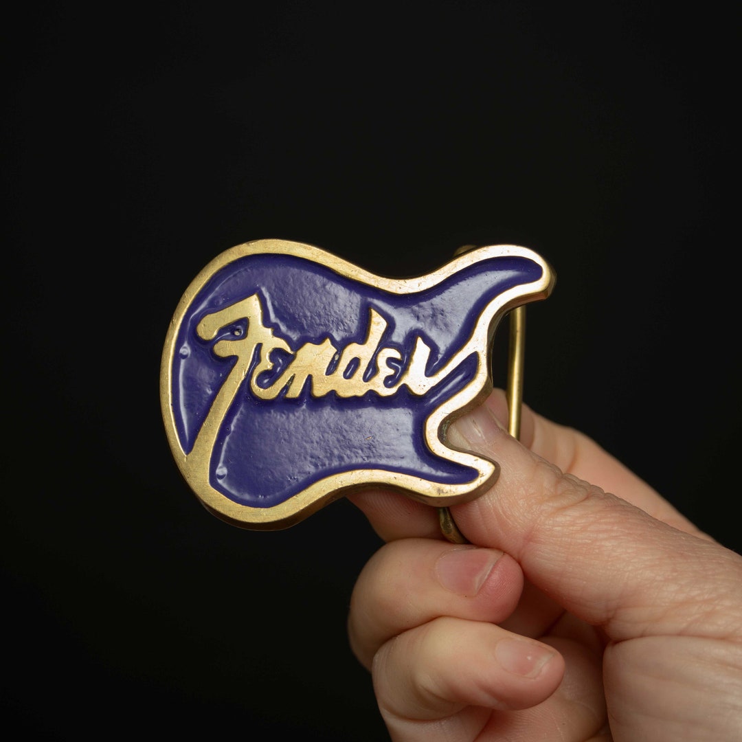 Purple Fender Belt Buckle - Etsy