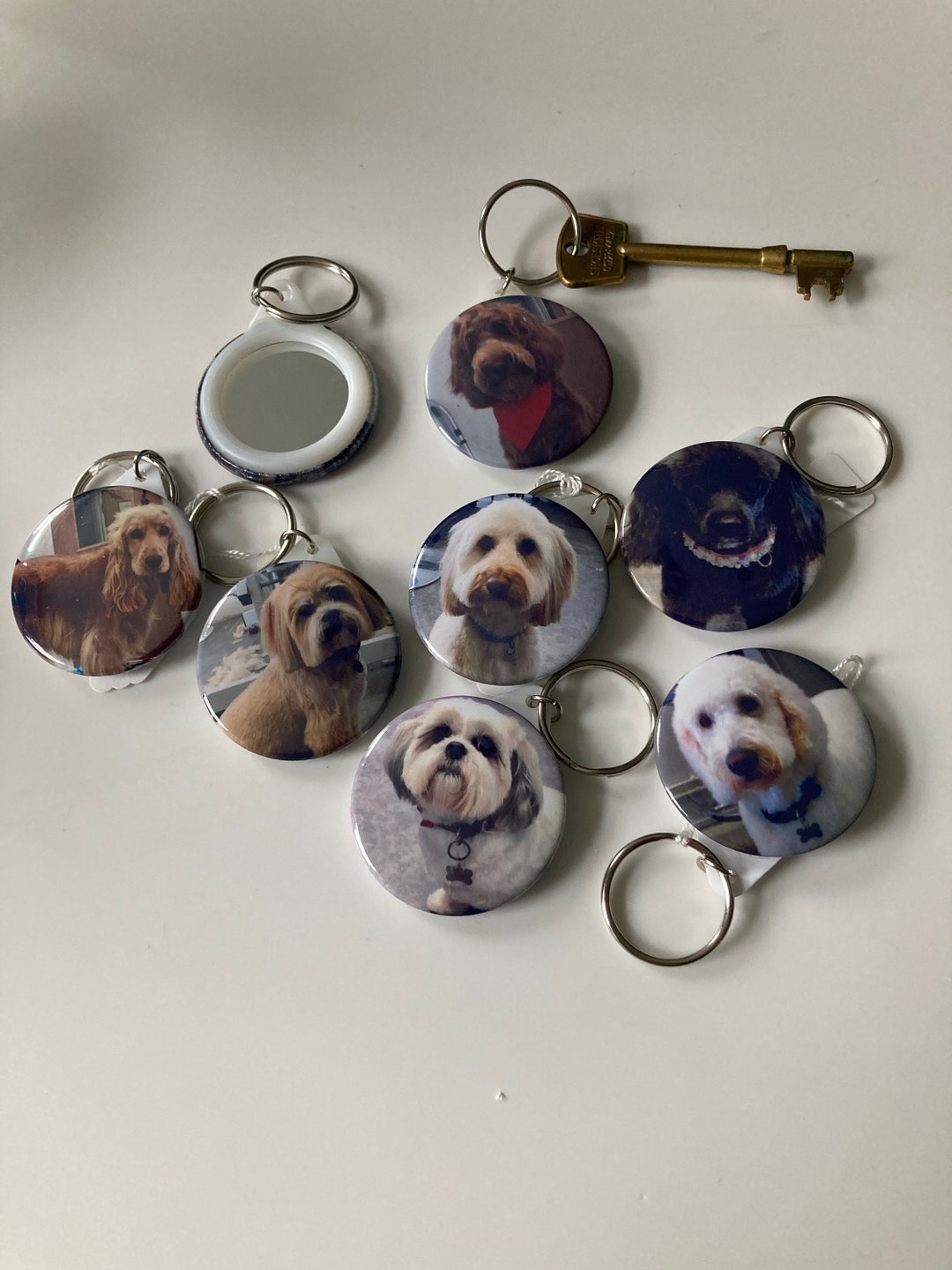 Keyring/badge With Your Photograph as the Subject. - Etsy