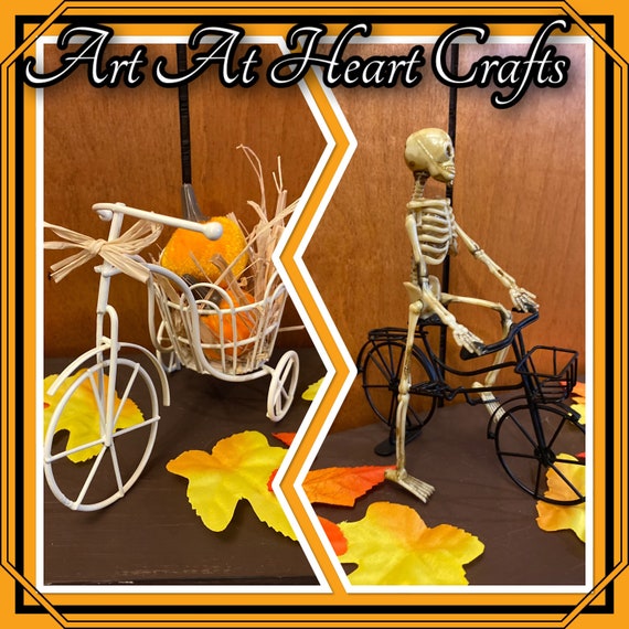 Metal Bicycle Decor Bicycle Centerpiece Fall Decor Pumpkin | Etsy