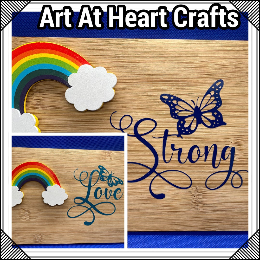 Pride Wooden Decor, Wooden Plaque, Rainbow Decor, Rainbow Sign, Pride ...