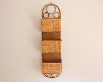 Rattan Letter Holder - Etsy