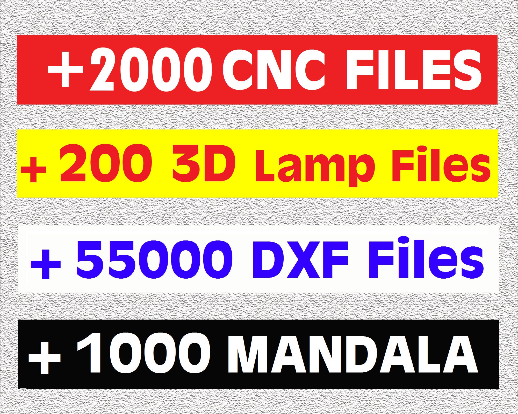 Super Pack | +2000 Dxf Files for Cnc | +200 Acrylic Lamp Files | File ...