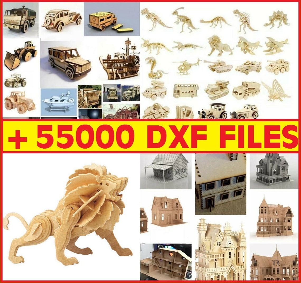 Super Pack | +2000 Dxf Files for Cnc | +200 Acrylic Lamp Files | File ...