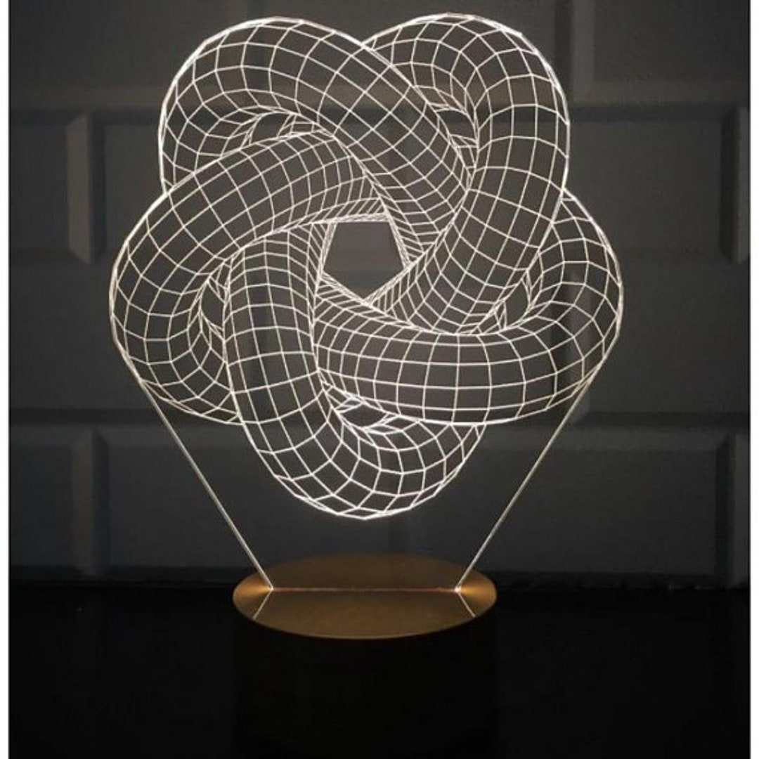 3D Lamp Led Acrylic,3d Table Night Light Acrylic Illusion, File for ...