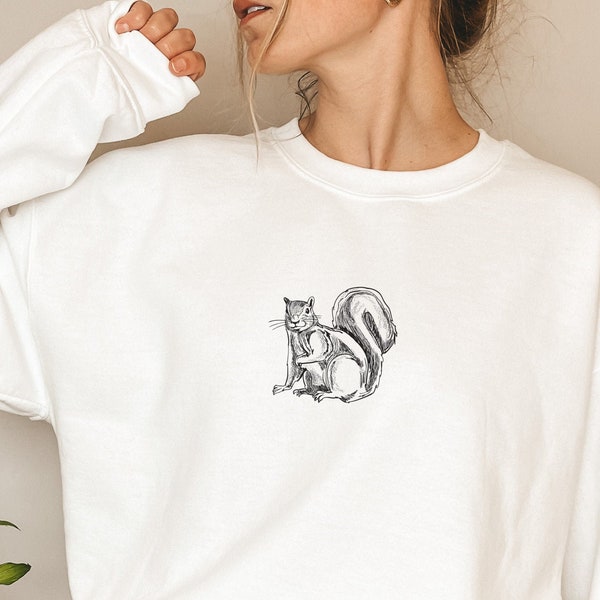 Squirrel Sweater - Etsy