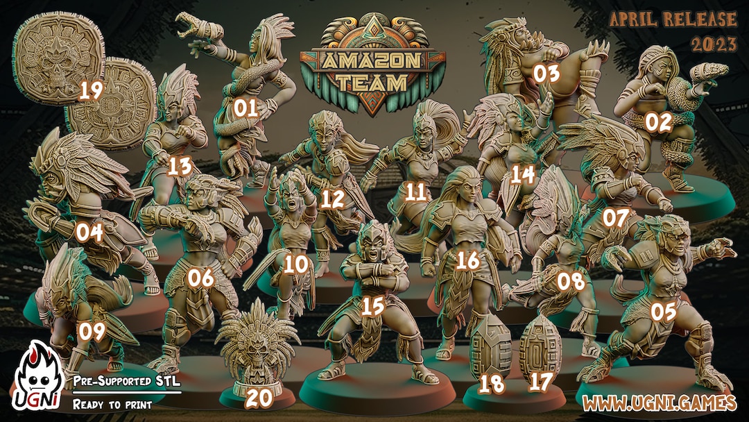 Ugni Aztec Amazon TT Football Core Team - Etsy