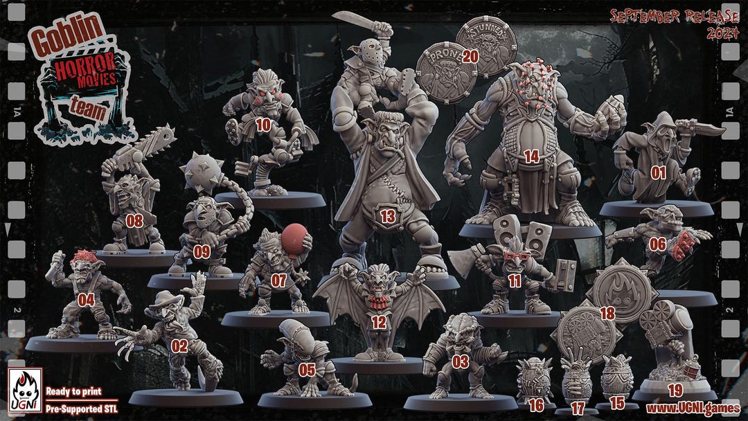 Goblin Horror Movie TT Football Core Team -ugni - Etsy