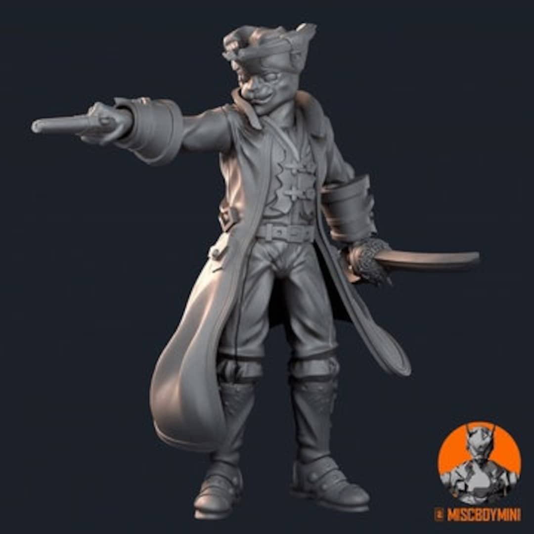 Tabaxi Catfolk Swashbuckler - Etsy