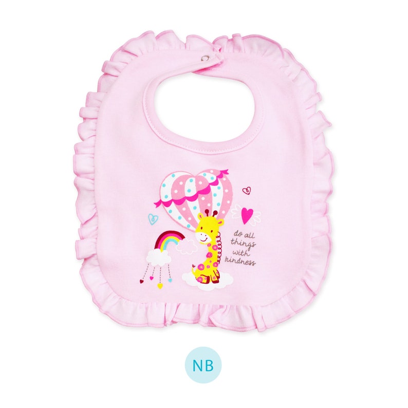 Baby's Cotton Stuff Snap-on Bib, Muslin Bibs, Newborns Adjustable Snap ...