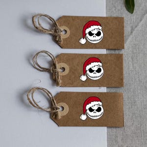 Jack Skellington Christmas Sticker Pack 5 Pack - Etsy