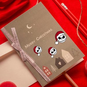 Jack Skellington Christmas Sticker Pack 5 Pack - Etsy