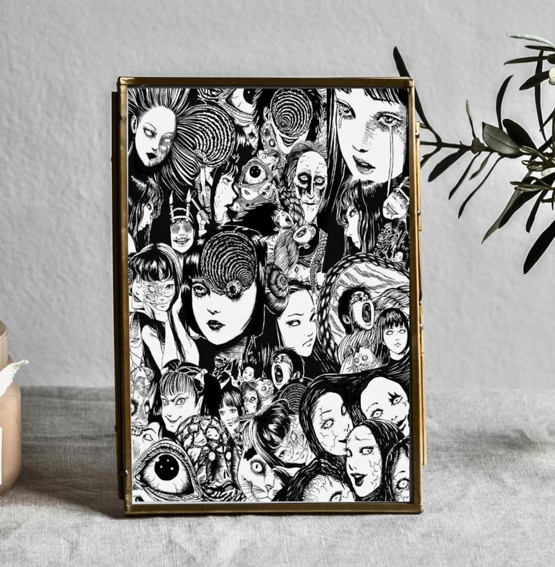 Japanese Horror Art Print: (20.3cm X 27.5cm) - Etsy Israel