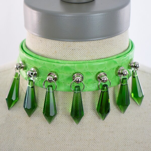 Vinyl Choker - Etsy