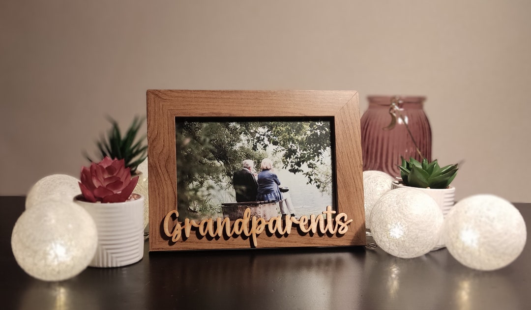 GRANDPARENTS Picture Frame 6''X4'', 10x15cm Heartwarming Gift for ...