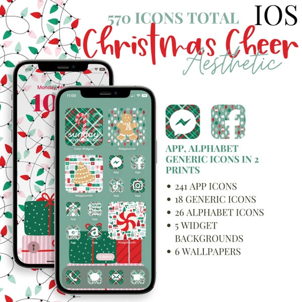 Christmas iPhone App - Etsy