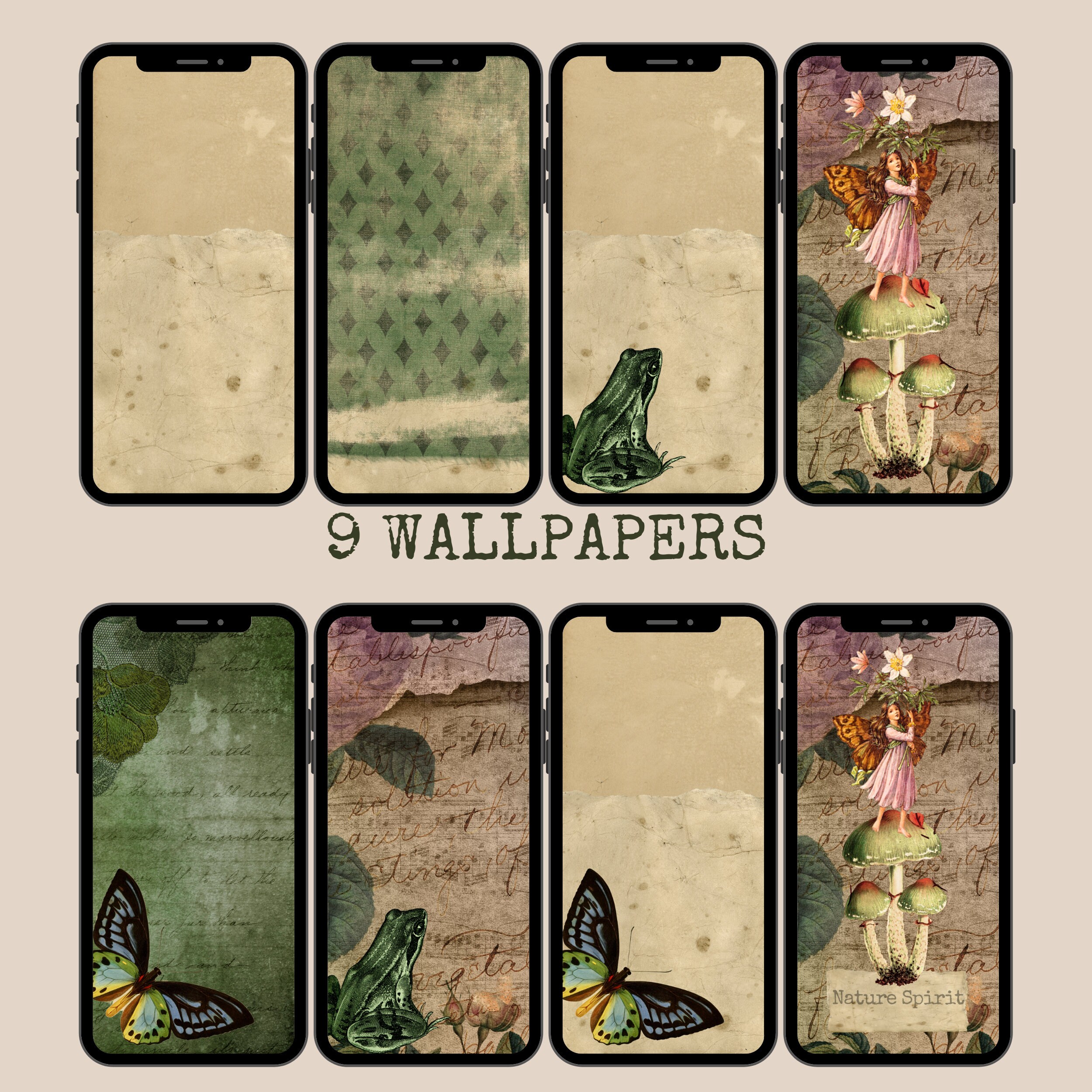 Ios Fairycore Aesthetic Iphone Pack 1136 App Icons 10 - Etsy