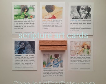 Scripture Desk Cards - Etsy