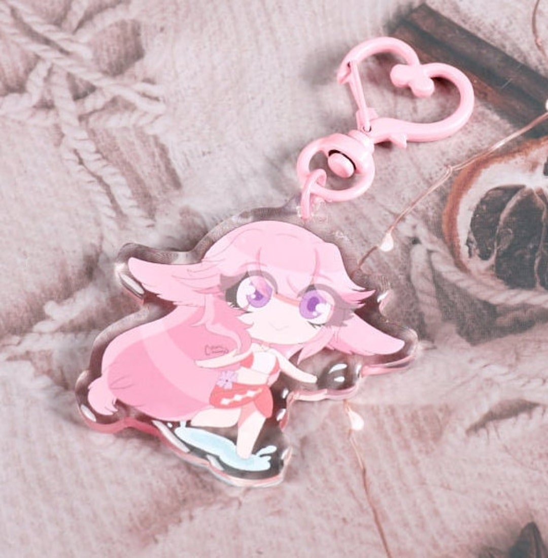 Yae Miko Keychain - Etsy