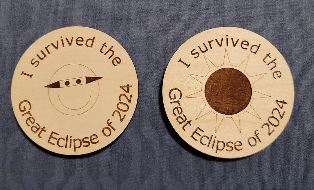 Digital File 2024 Eclipse Challenge Coin SVG/PDF 2 Versions digital ...