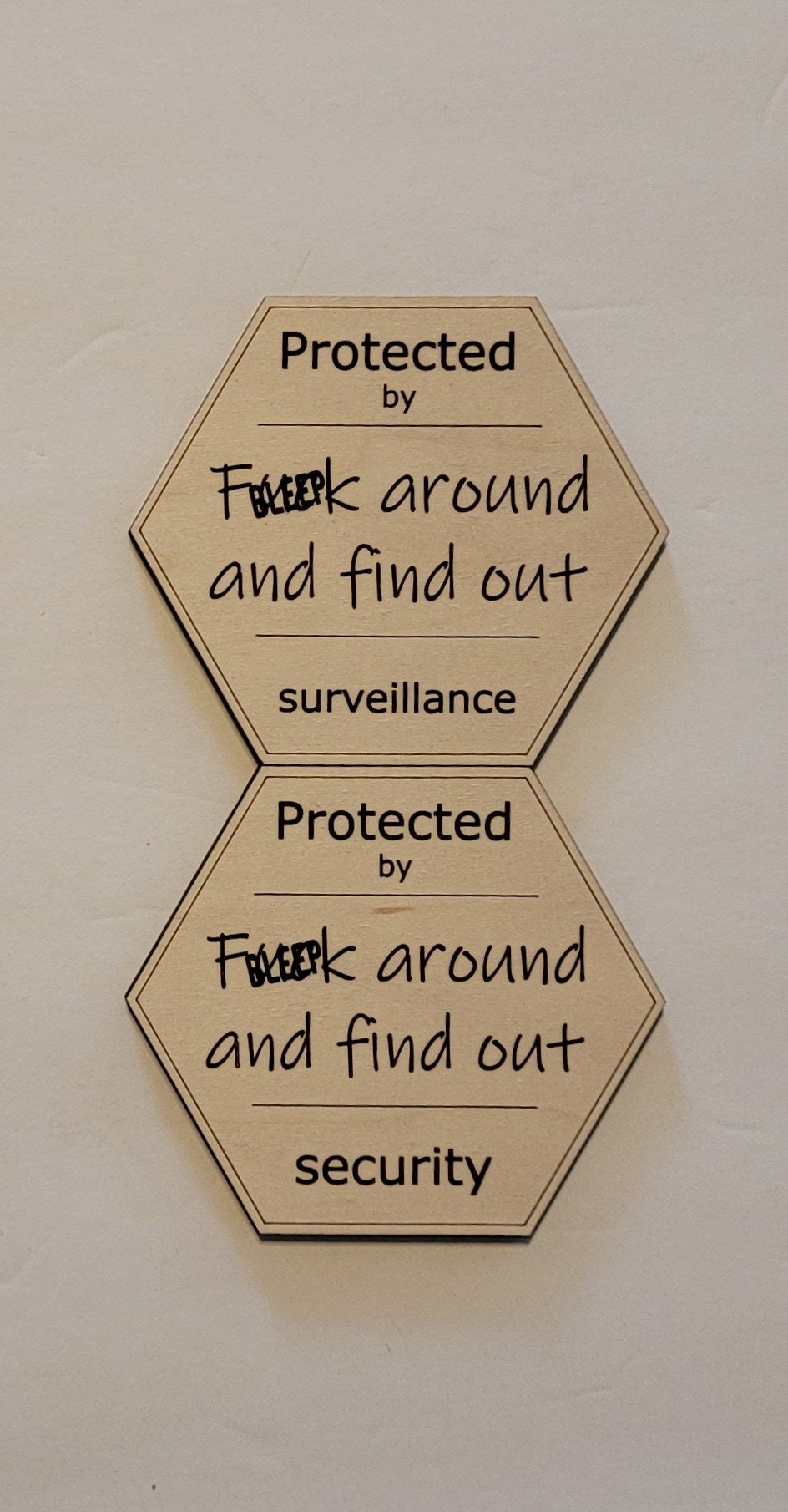Digital File*** Neighborhood Friendly - Protected by "bleep" Around and ...