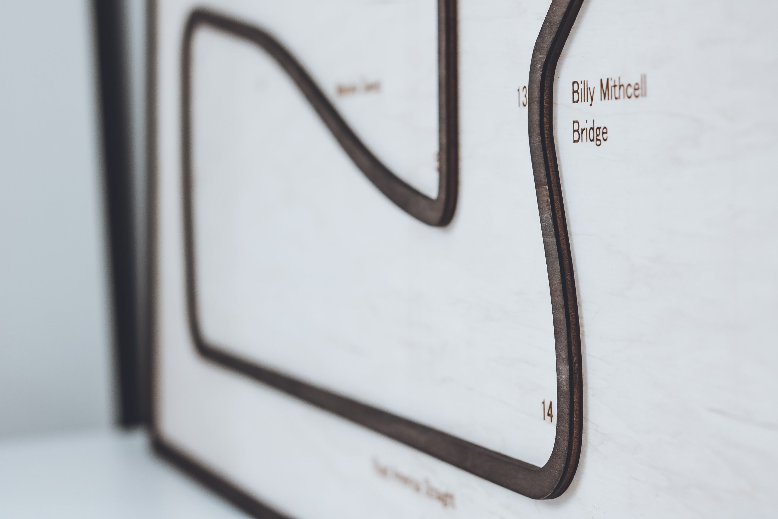 Road America Race Track, Wall Decor, Gift Birthday Christmas Present F1 ...