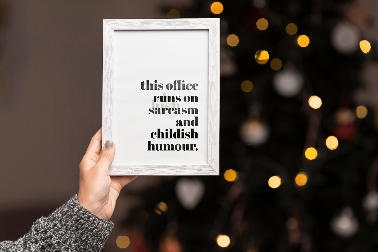 This Office Runs on Sarcasm and Childish Humour, Office Prints, Office ...