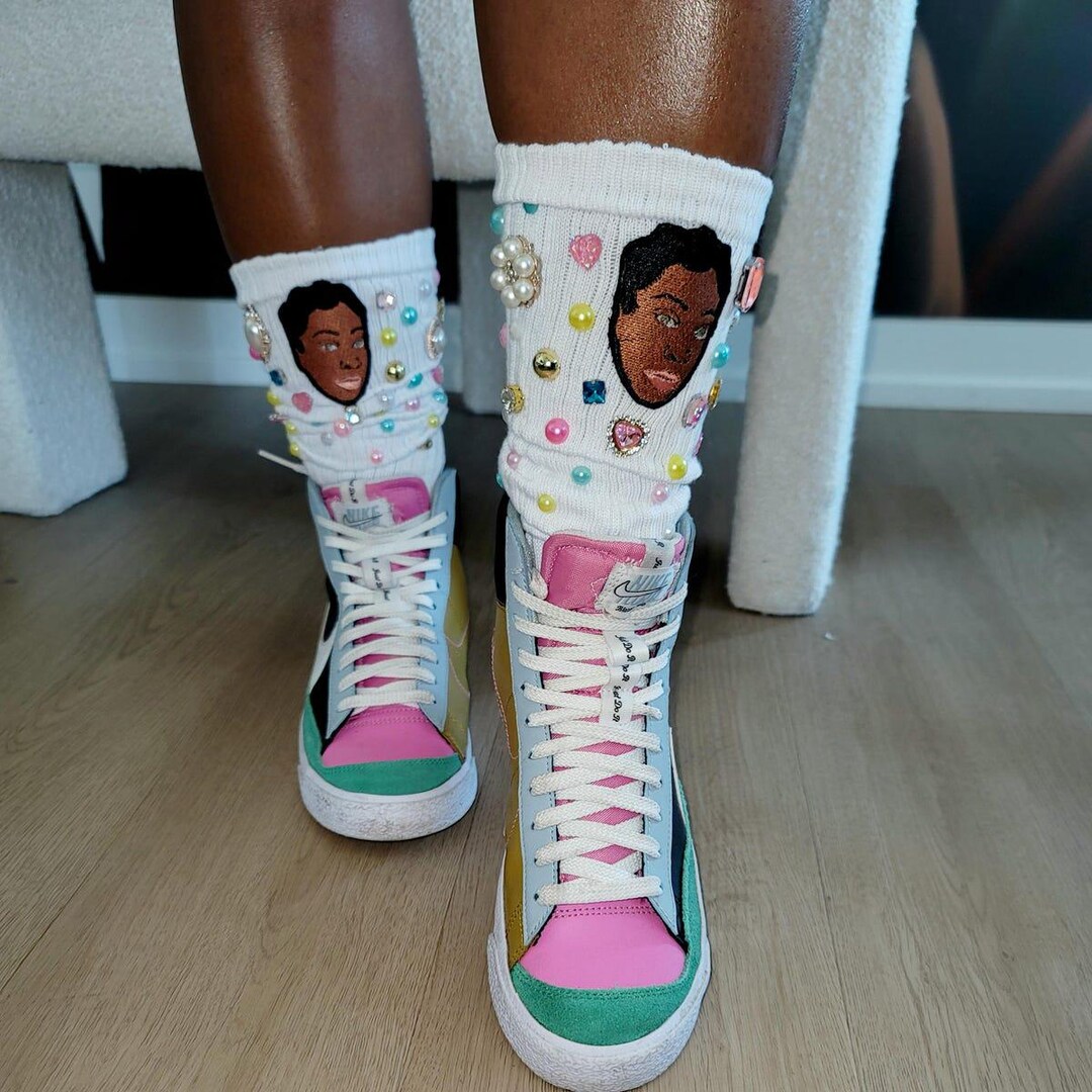 Custom Junk Slouch Socks - Any Theme or Occassion - Etsy