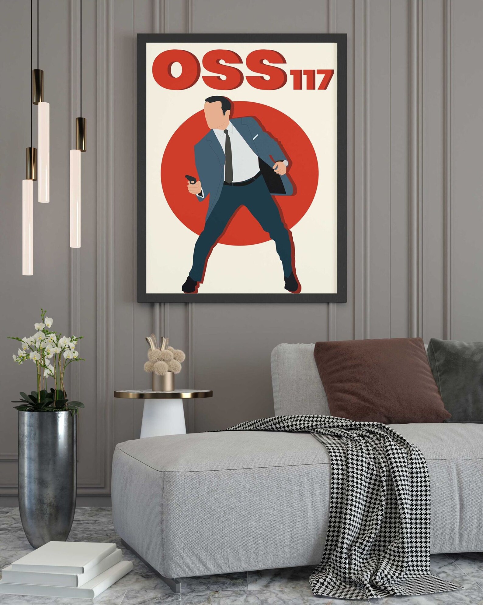 Affiche film OSS 117 - Etsy France