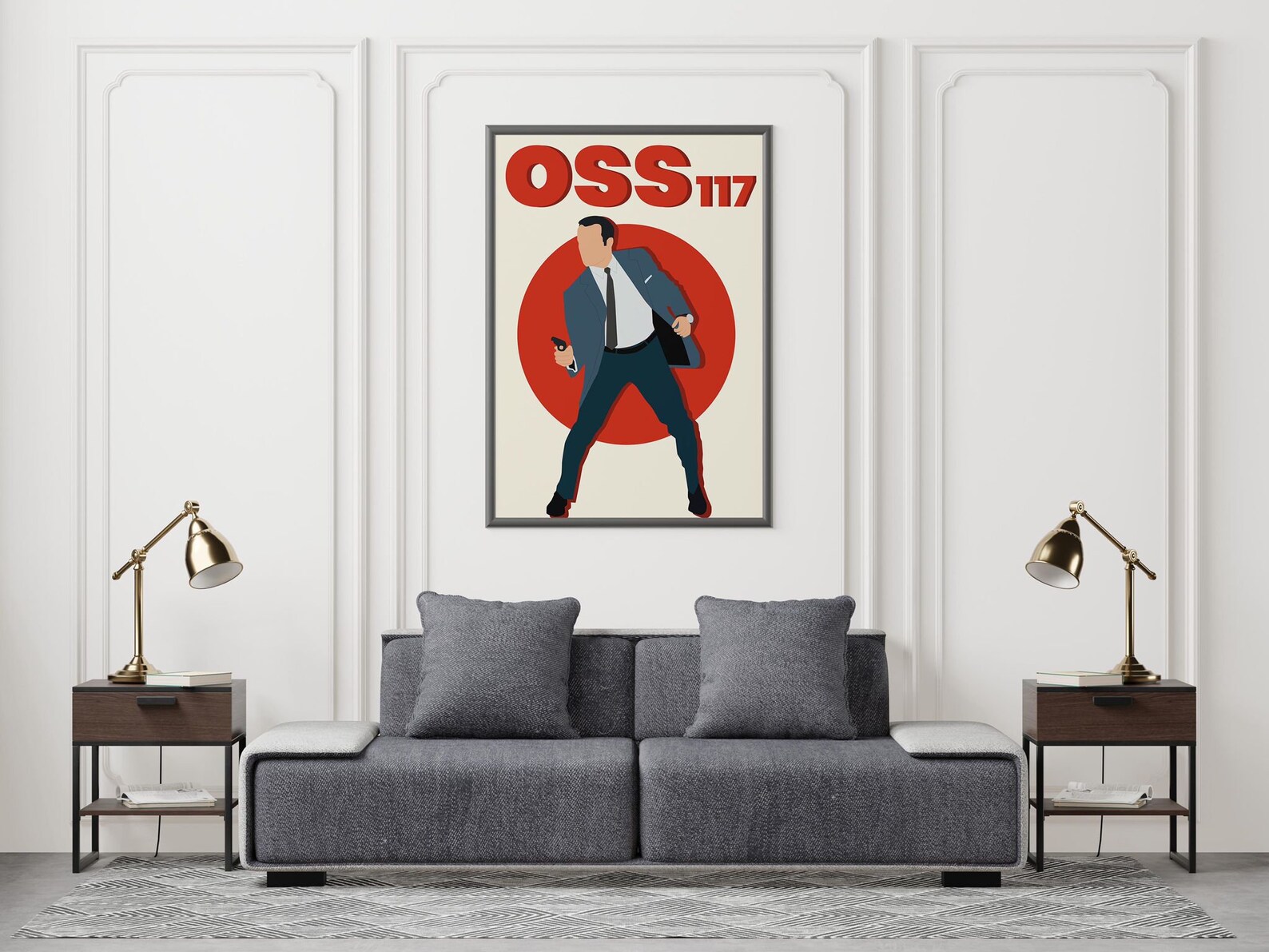 Affiche film OSS 117 - Etsy France