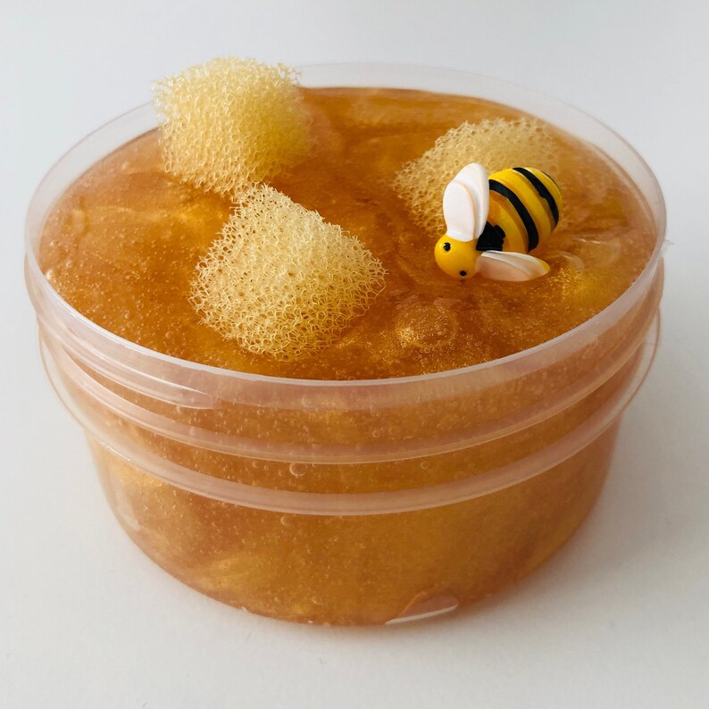 Honey Bee Gloss Slime Thick Clear Slime Australian Slime - Etsy Australia