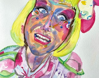 Original Grayson Perry Museum Print - Britain Under Lockdown - Tapestry ...