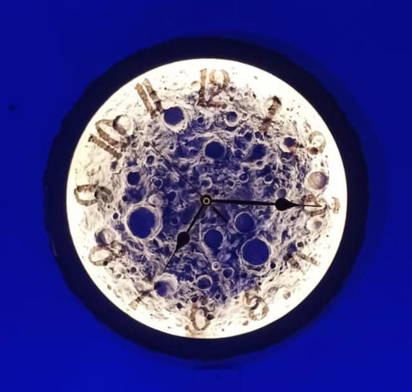 Moonlight LED Wall Painting, Personalized Gift,moon Wall Decor ...