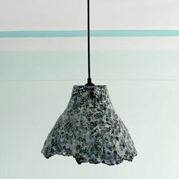 Paper Pulp Lamp - Etsy UK