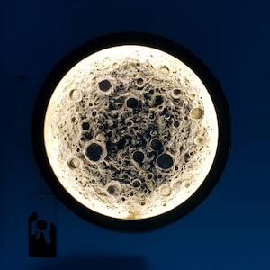 Moonlight LED Wall Painting, Personalized Gift,moon Wall Decor ...