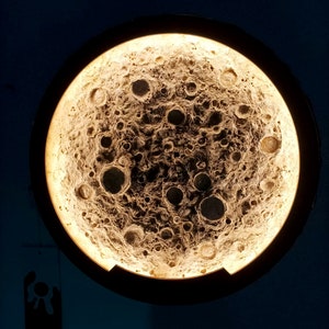 Moonlight LED Wall Painting, Personalized Gift,moon Wall Decor ...