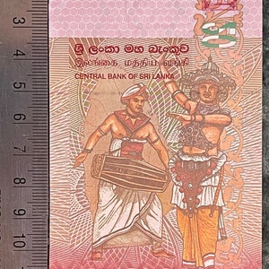 Kandyan Ves Dancer & Geta Beraya Drummer 20 Rupees Sri Lanka Authentic ...