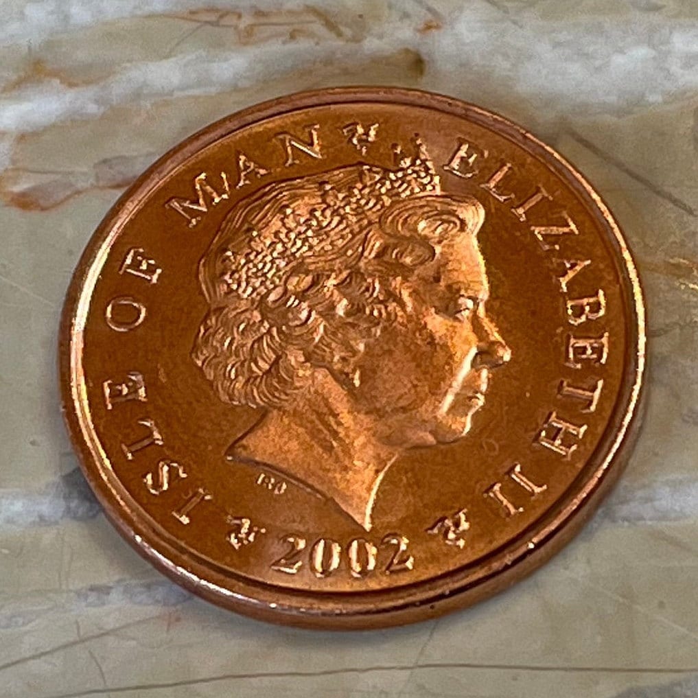 Manx Nobby Lugger Fishing Boat 2 Pence Isle of Man Authentic - Etsy