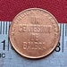 Chief Urracá 1 Centesimo Panama Authentic Coin Money for Jewelry and ...