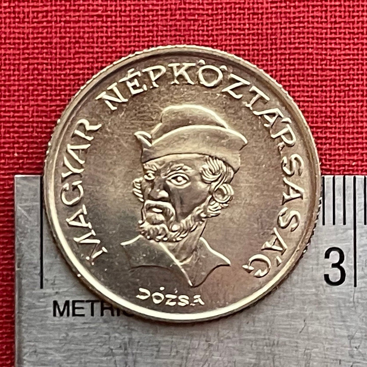 György Dózsa Freedom Martyr 20 Forint Hungary Authentic Coin - Etsy UK