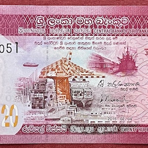 Kandyan Ves Dancer & Geta Beraya Drummer 20 Rupees Sri Lanka Authentic ...