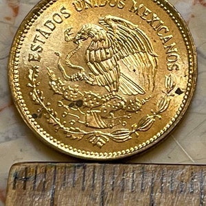 Olmec Colossal Head & Eagle With Snake 20 Centavos Mexico Authentic ...