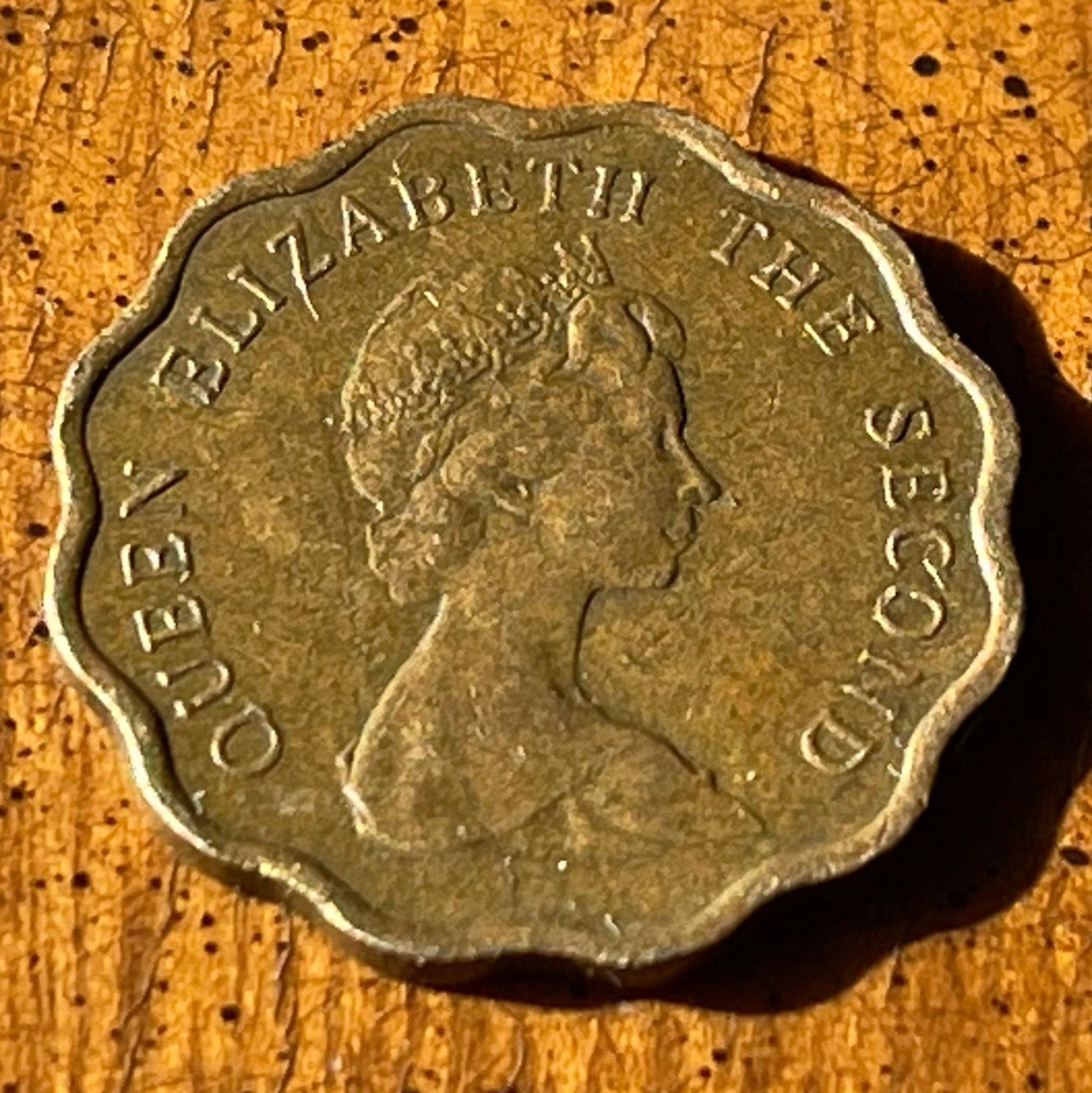 Hong Kong Scalloped Edge 20 Cents Authentic Coin Money for | Etsy