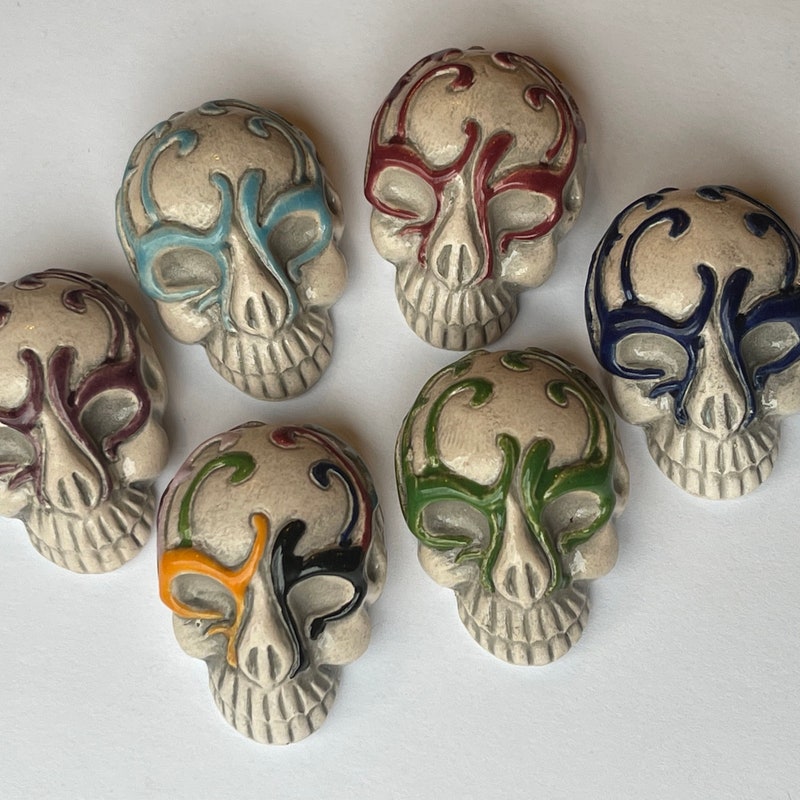Ceramic Sugar Skull - Etsy