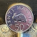 Bunyoro Rabbit & President Mwinyi Tanzania 50 Senti Authentic Coin ...