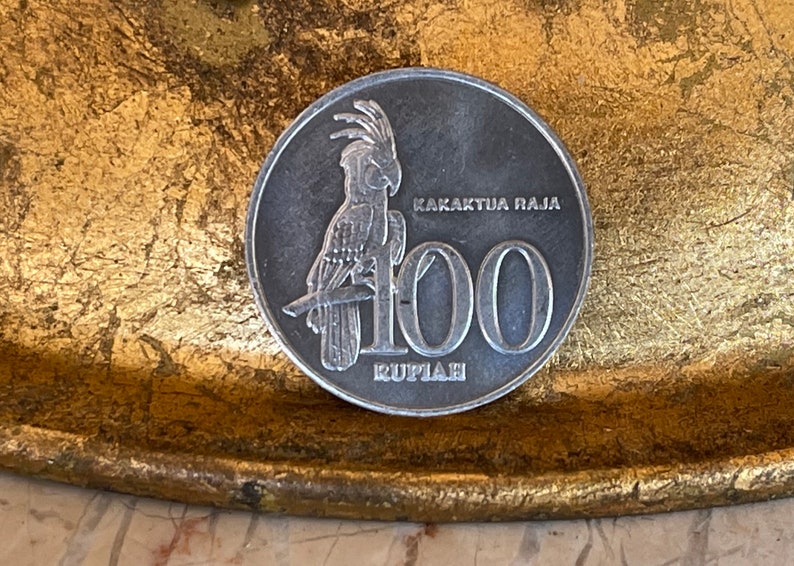 Garuda & Cockatoo Indonesian Authentic Coin Money Rupiah for Jewelry ...